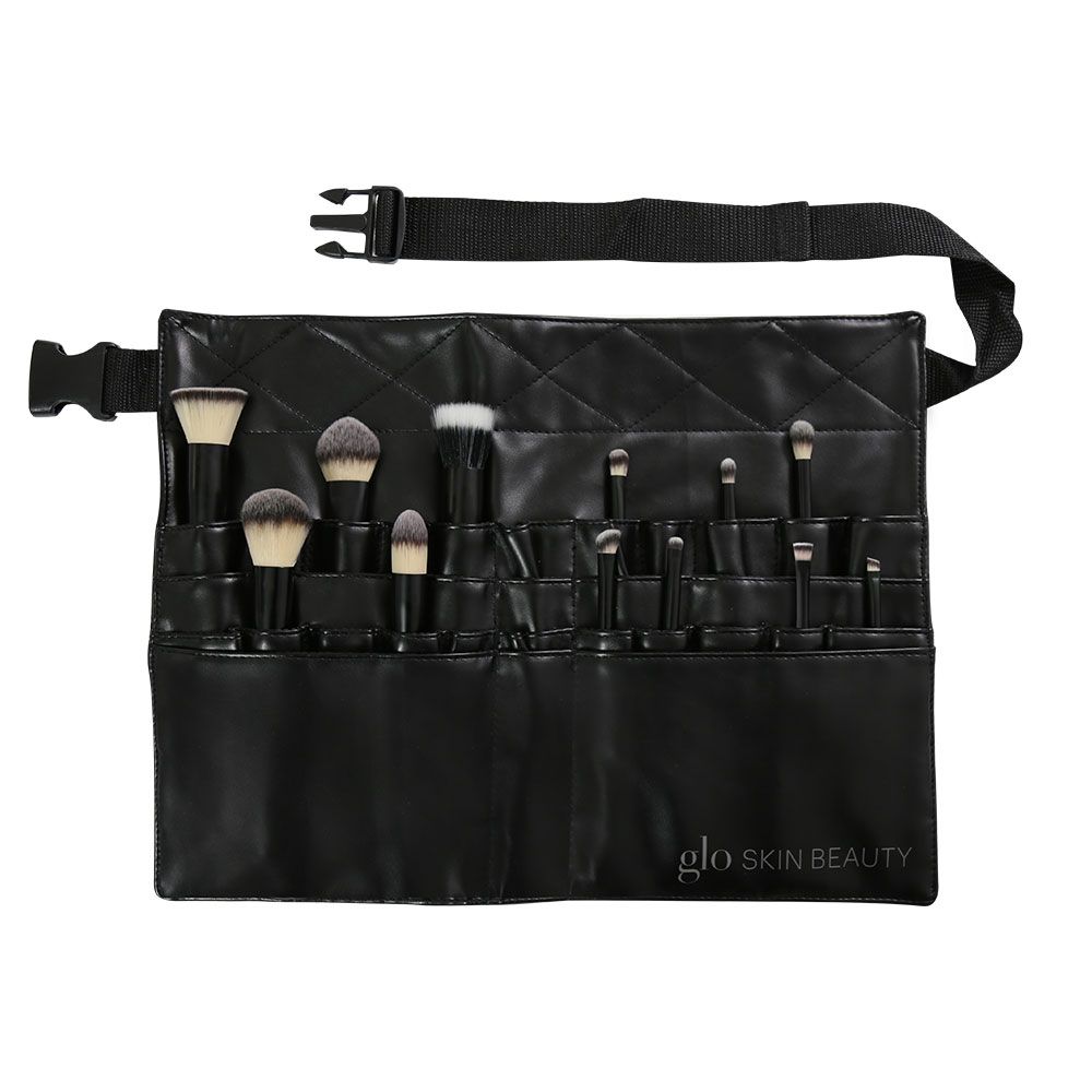 Glo Skin Beauty Brush Belt - 28 Pockets, Adjustable Strap – Relevé ...